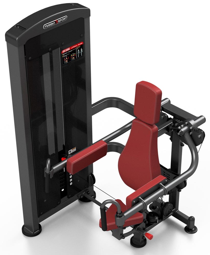 JK Sportvertrieb Profi Shop. MARBO SPORT MP-U228 Seitheben Maschine zum ...